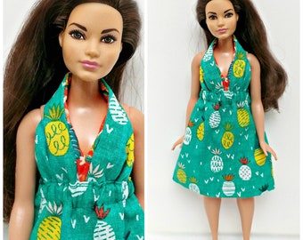 Barbie Hawaiian Dress - Etsy
