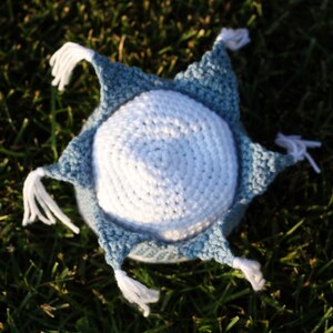 Pattern Directions for Making a Crochet Little Blue Prince Hat Photo ...
