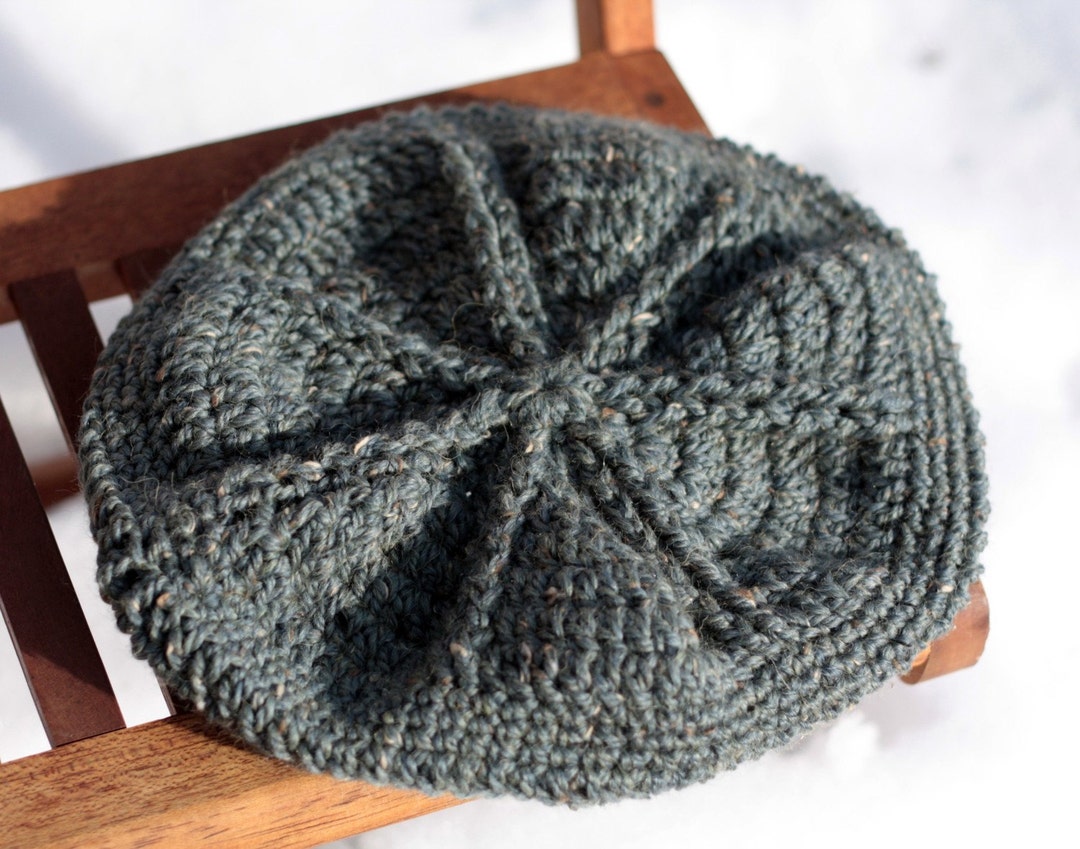 Crochet Pattern for Making a Star Beret Rasta Hat Crochet PDF Pattern ...