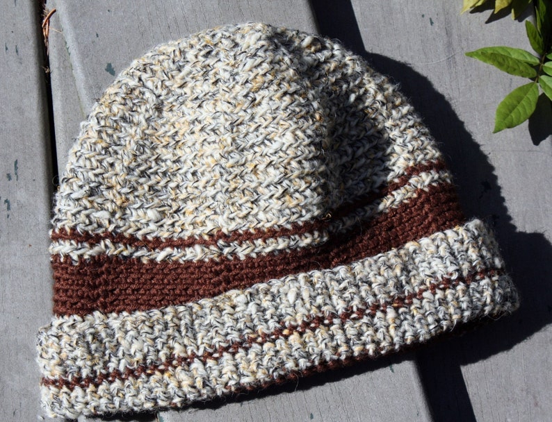 Crochet Pattern for a Man's Watchman Crochet Cap Instant Download ...