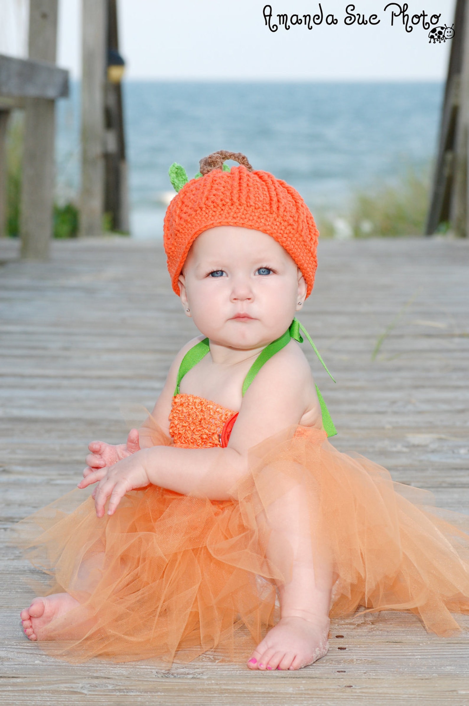 Instant Download Crochet Pattern for an Orange Pumpkin Hat - Etsy
