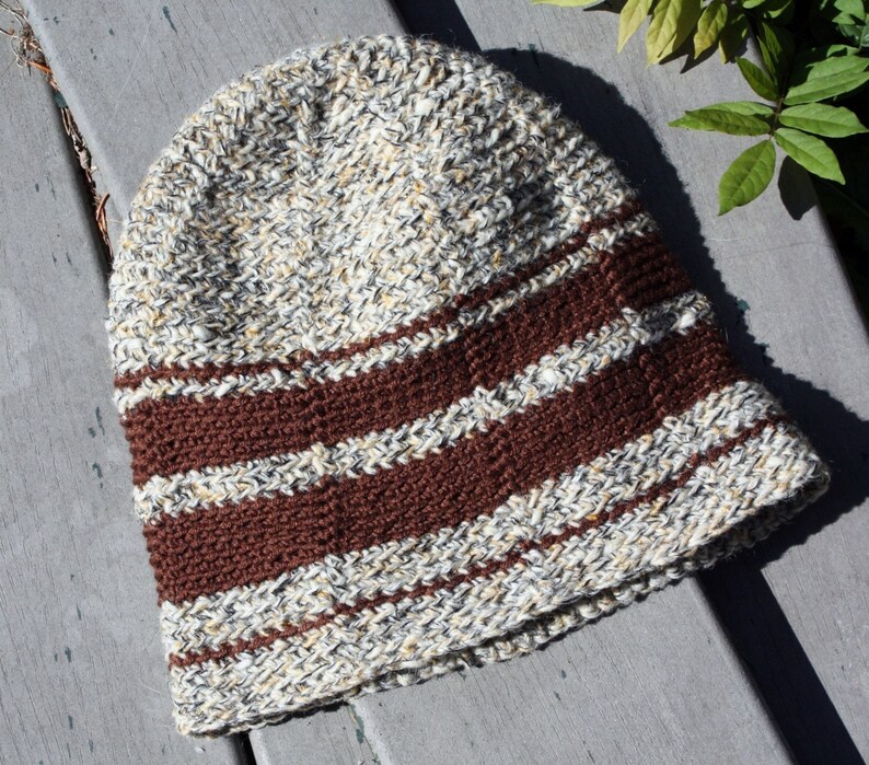 Crochet Pattern for a Man's Watchman Crochet Cap Instant Download ...