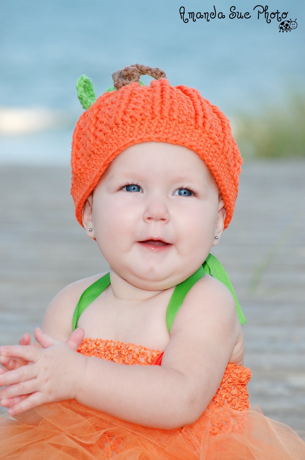 Instant Download Crochet Pattern for an Orange Pumpkin Hat - Etsy