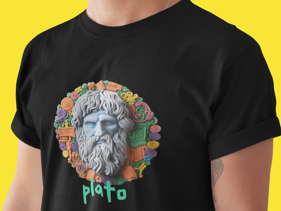 Plato T-shirt Philosopher Shirt Philosophy Tee - Etsy Canada