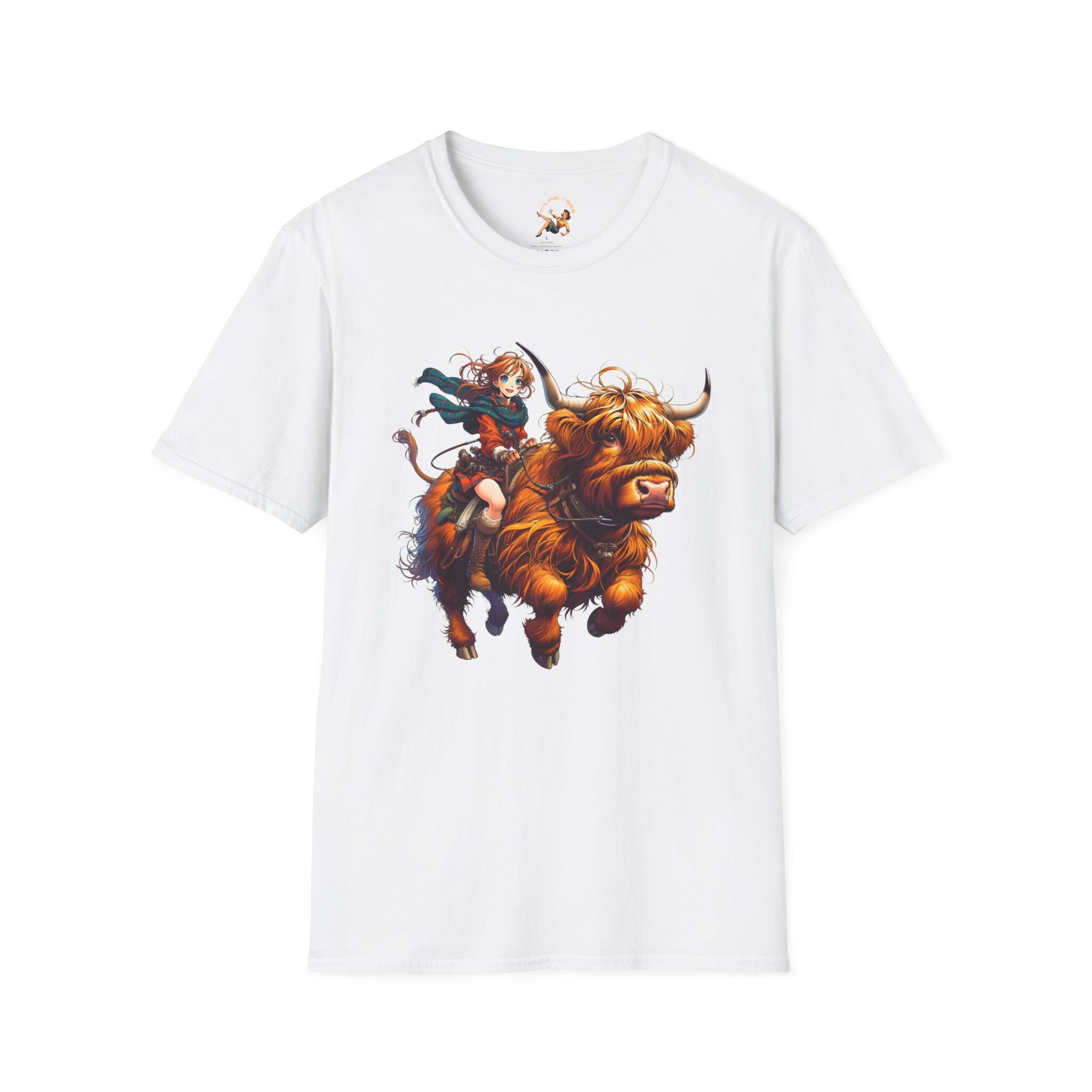 Manga Highland Cow, Highland Cow, Anime, Fantasy - Etsy