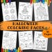 50 Halloween Coloring Pages for Kids Toddlers Preschoolers Printable ...