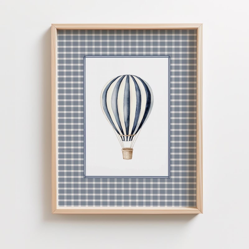 Balloon Poster - Etsy UK