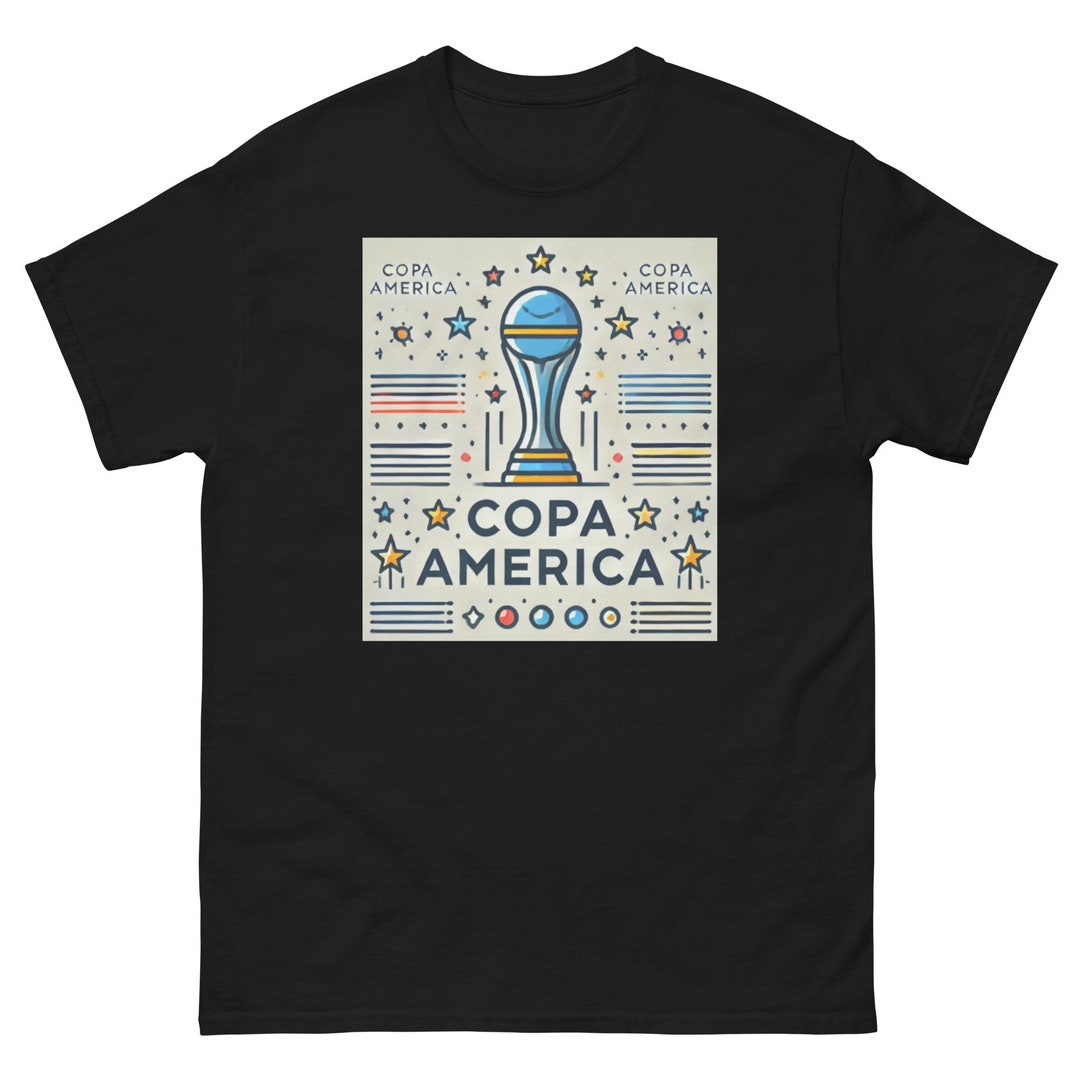 Stylish Copa America Logo T-shirt Minimalistic Design Premium Products ...