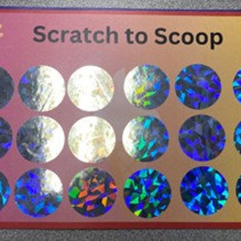 Scratch off Card Printing - Etsy