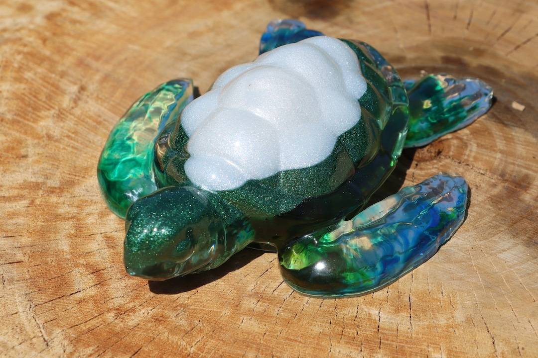 Sea Turtle Epoxy Resin Turtle - Etsy