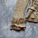 Juju Christine VNTG Lace up Zip Grunge Wool Knit Faux Fur Flare ...
