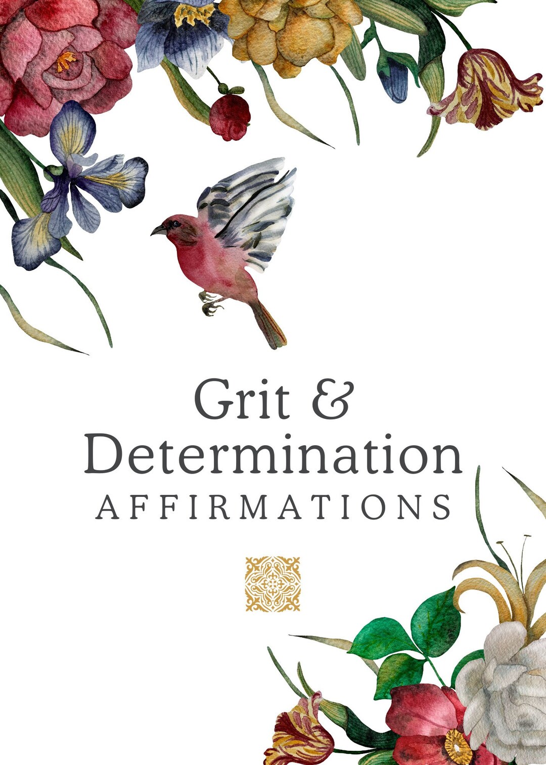 Grit & Determination Affirmations - Etsy