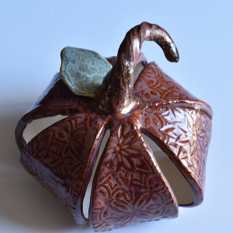 Ceramic Pumpkin - Etsy