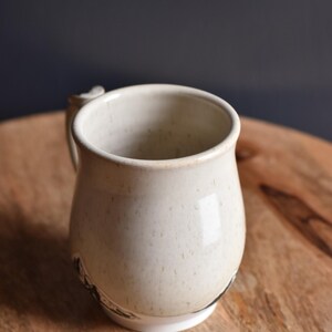 Cream Mountain Mug, Handmade Pottery - Etsy