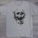 Skull T-shirt Vintage 90s Style Skeleton T-shirt, Retro Skeleton Grunge ...
