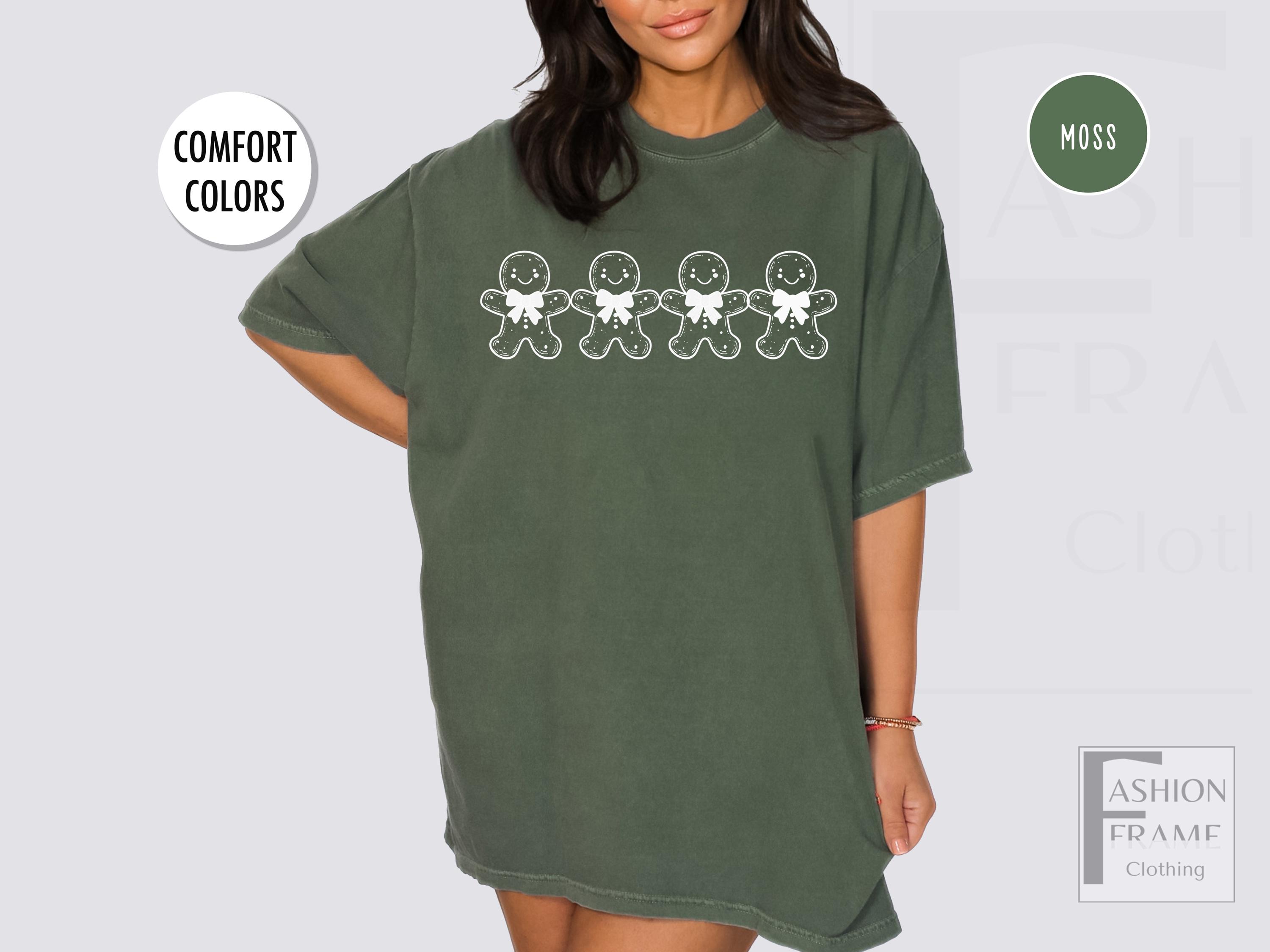 Comfort Colors Gingerbread Shirt Christmas Ginger Bread Man Tshirt ...