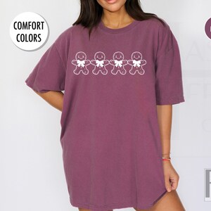 Comfort Colors Gingerbread Shirt Christmas Ginger Bread Man Tshirt ...