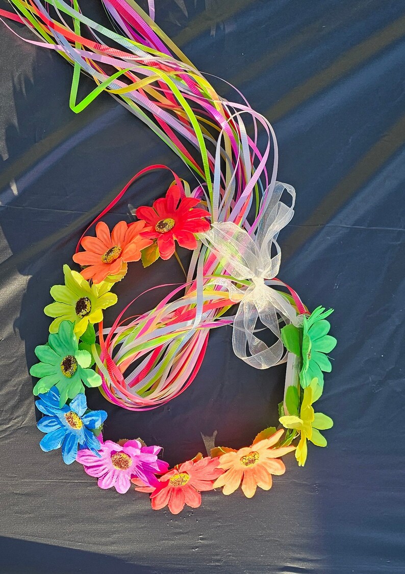 Fiesta Paper Crown, Multicolor Crown, Party Crown, Parade Crown, Flower ...