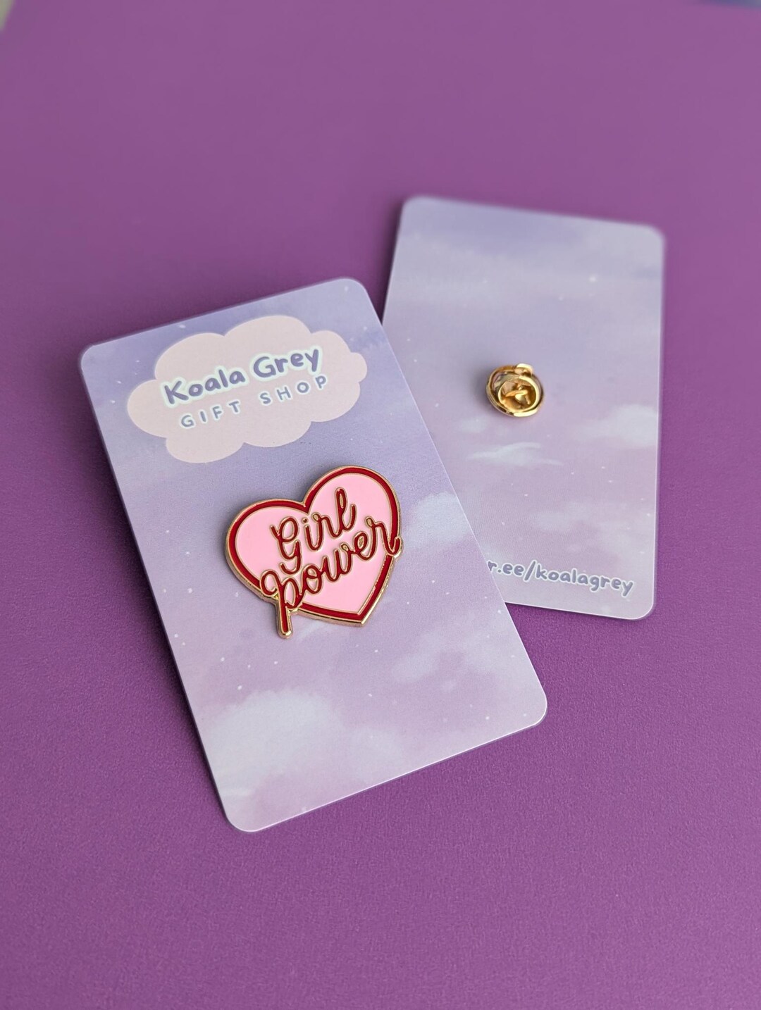 Girl Power ENAMEL PIN - Empowering Pin for Women Boss Lady Motivational ...