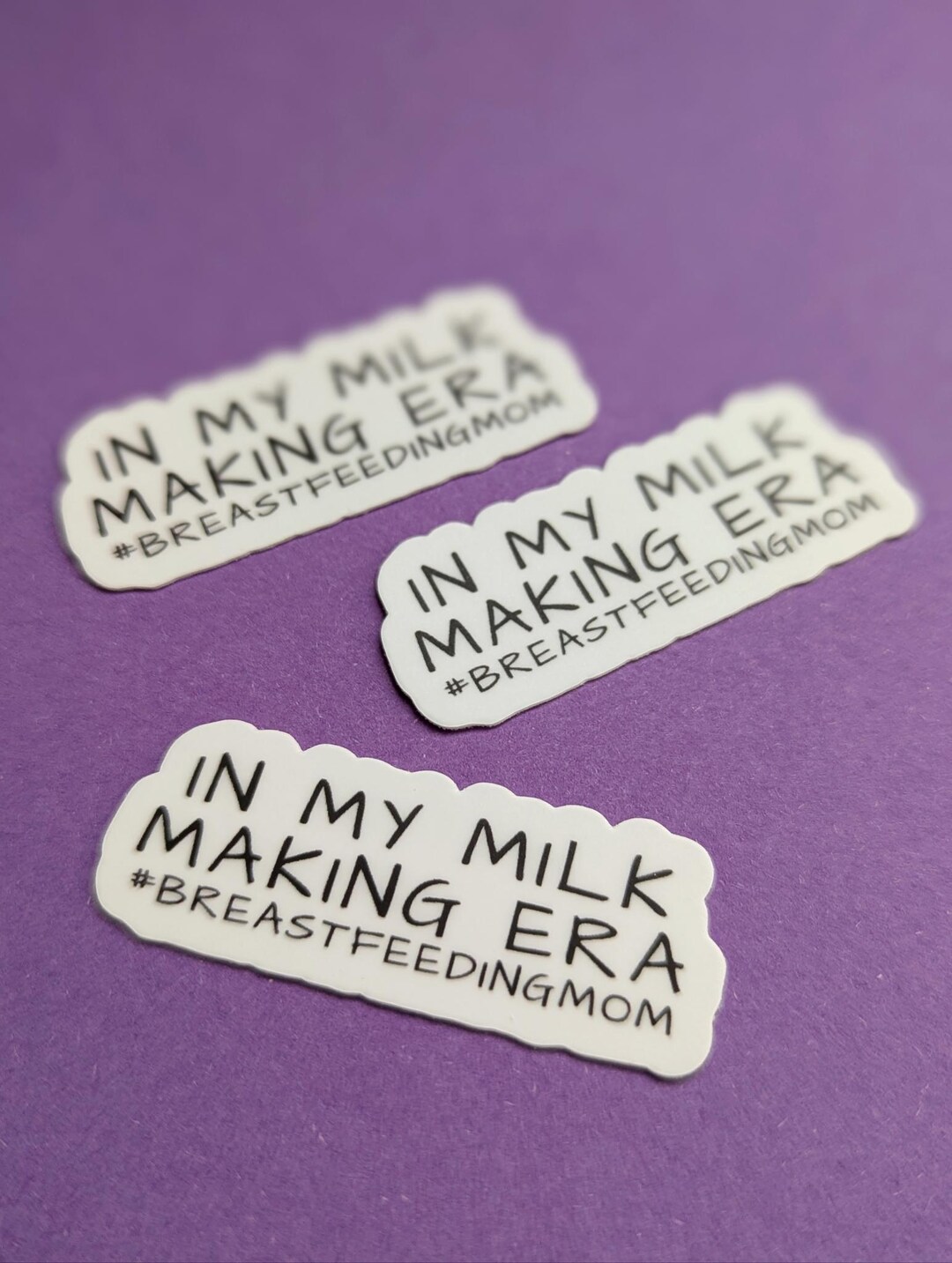 MINI VINYL STICKER - "breastfeeding Era" | Breastfed Baby Sticker for ...