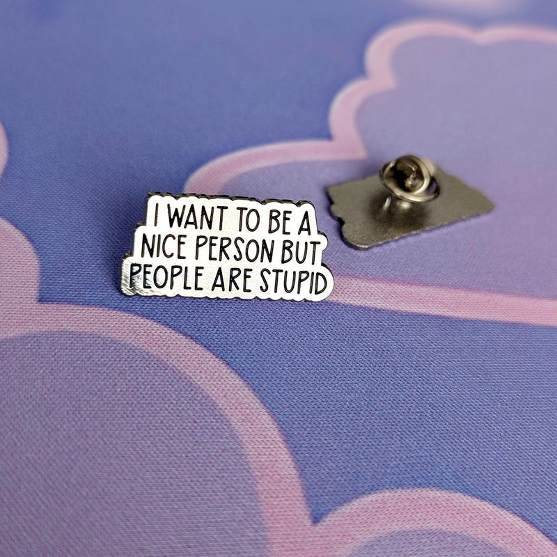 Funny Lapel Pins - Etsy