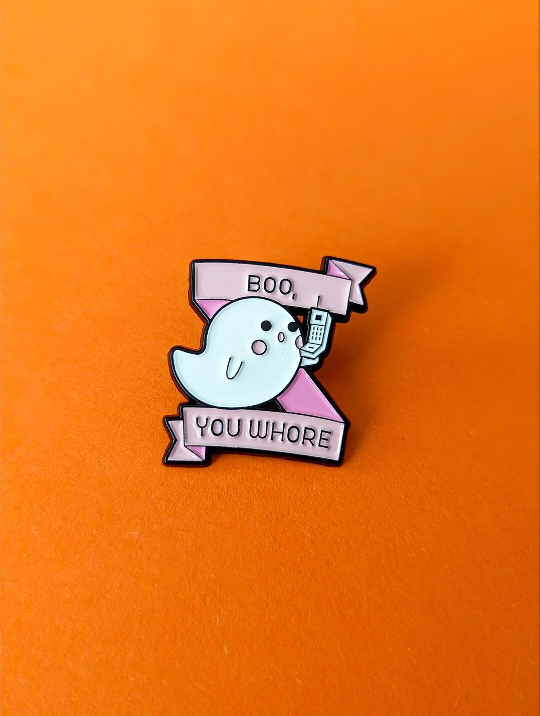 ENAMEL PIN - "boo, You" Halloween Theme Pins Scary Spooky Cute Ghost ...