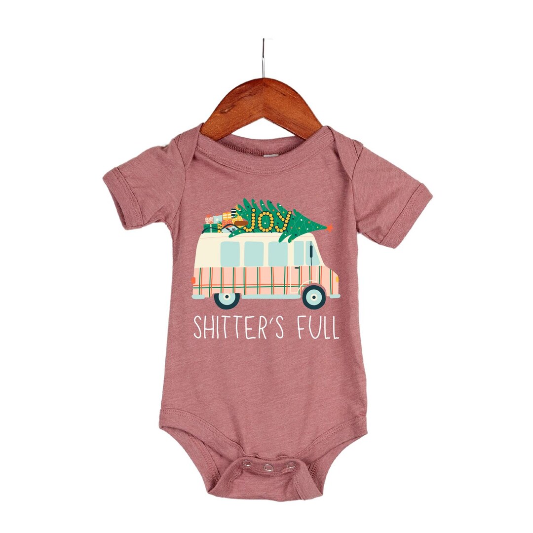 Shitter’s Full Baby Bodysuit: Funny Christmas Outfit - Etsy