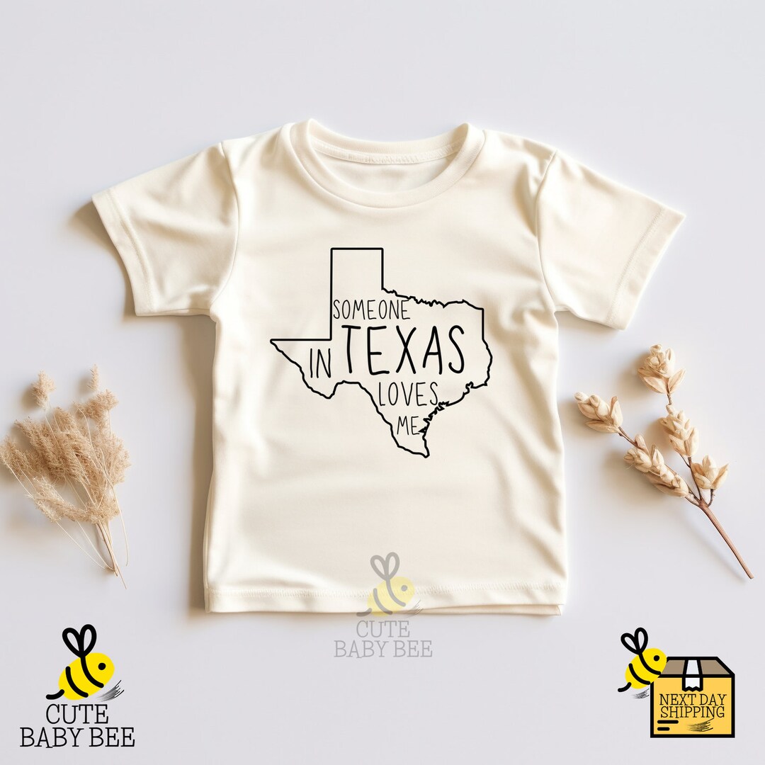 Someone in Texas Loves Me Baby Onesie®, Texas Baby Bodysuit, Unisex ...