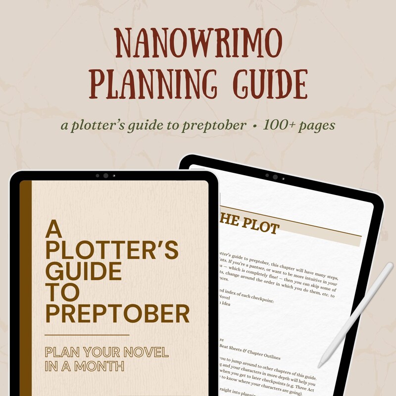 Nanowrimo - Etsy