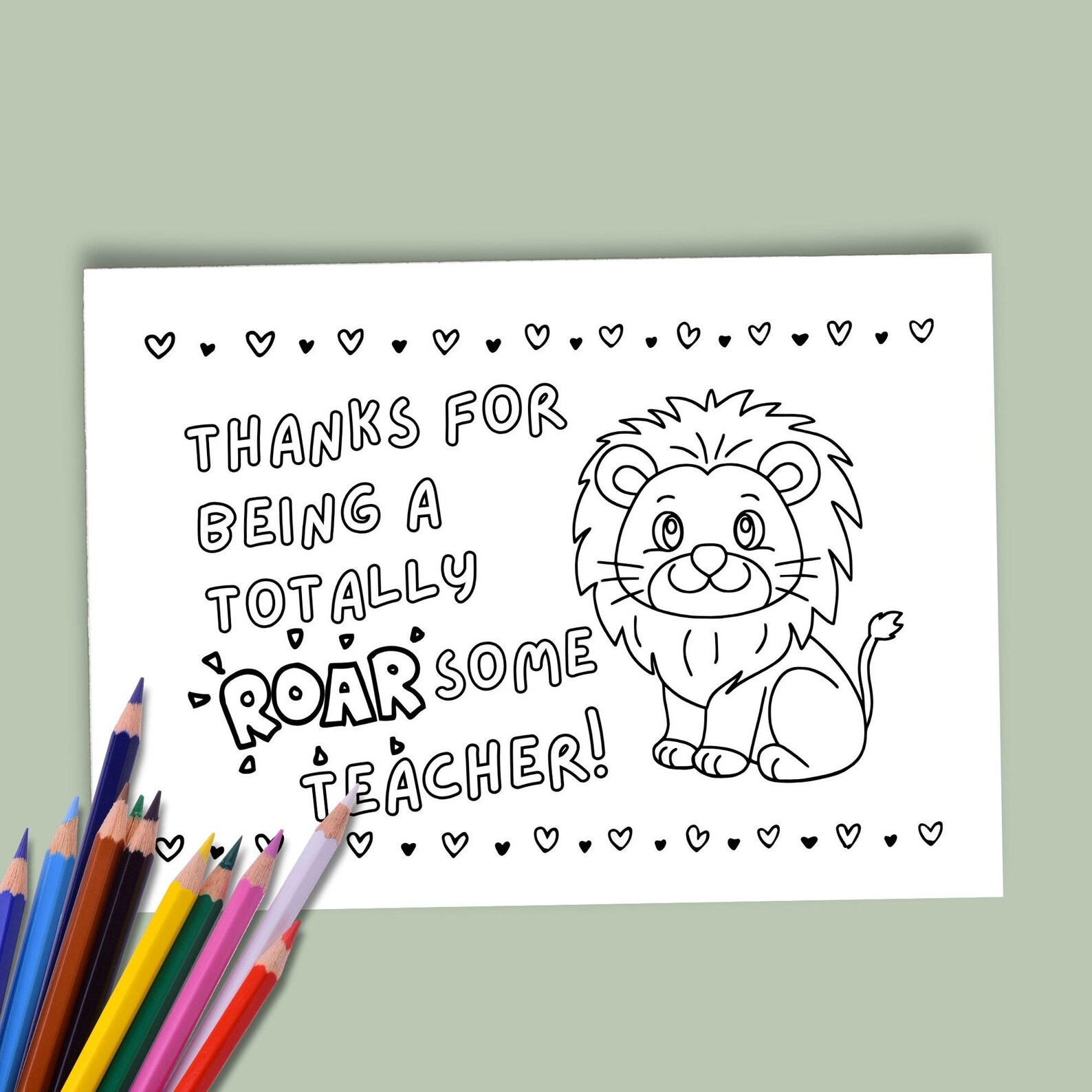Back to School Coloring Page Printable, Preschool Teacher Appreciation ...