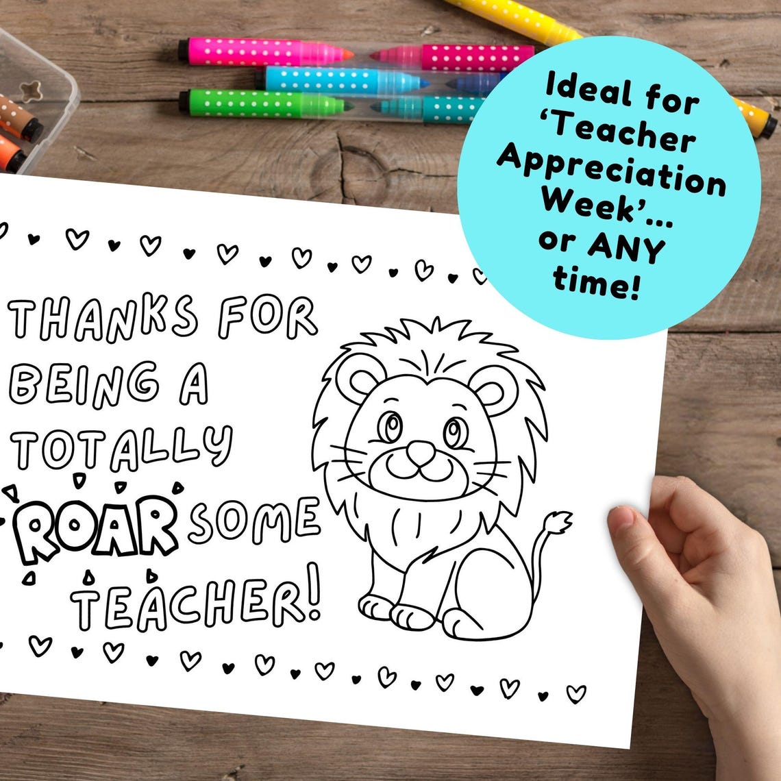 Back to School Coloring Page Printable, Preschool Teacher Appreciation ...