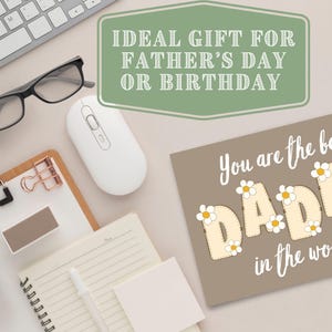 Fathers Day Printable, Gift for Dad, Print Father's Day Poster, Father ...
