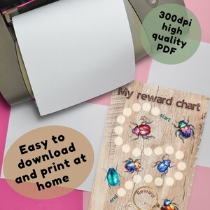 Printable Reward Chart Kids, Chores Reward Chart, Toddler Potty Rewards ...