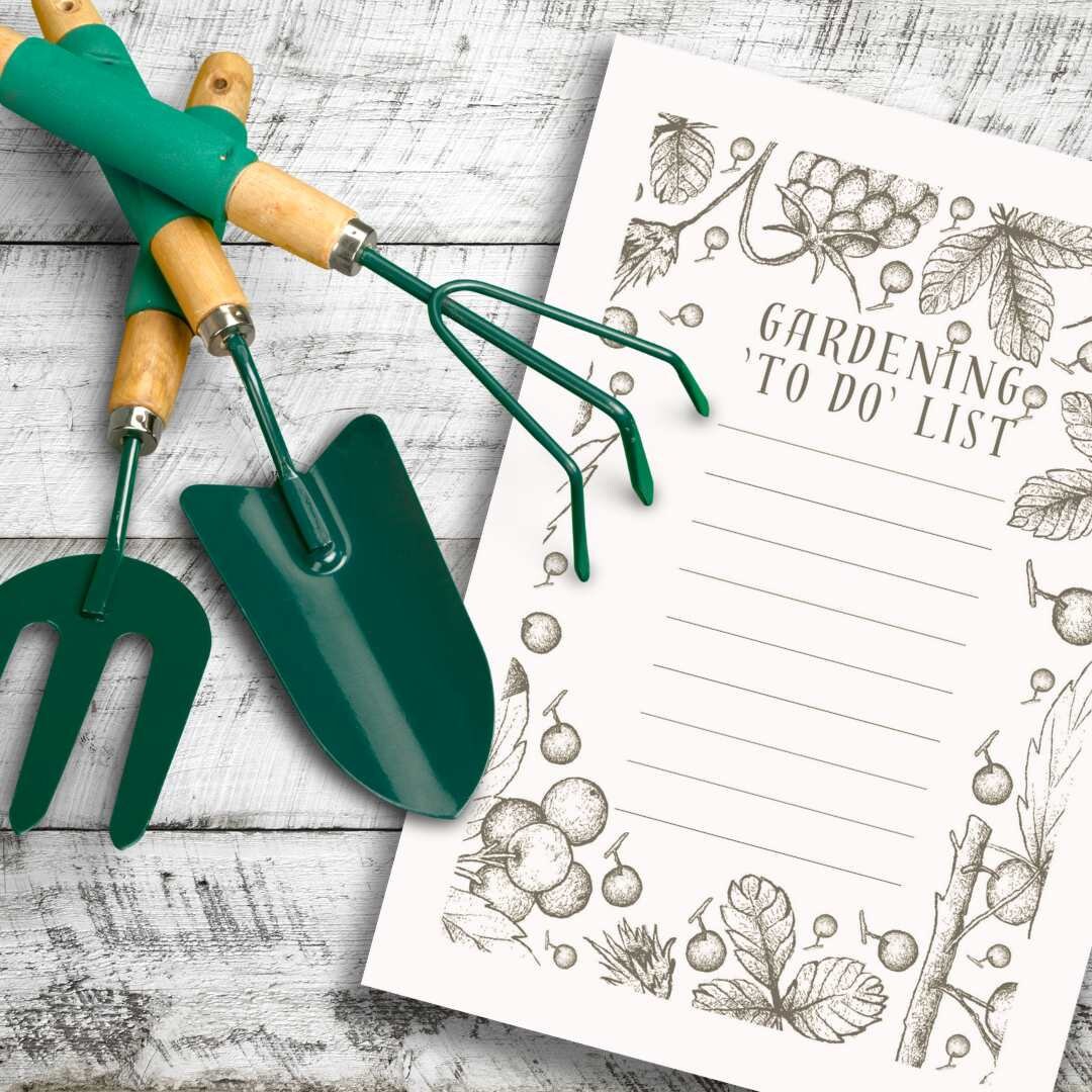Printable Gardening Checklist, Printable to Do List for Gardeners ...