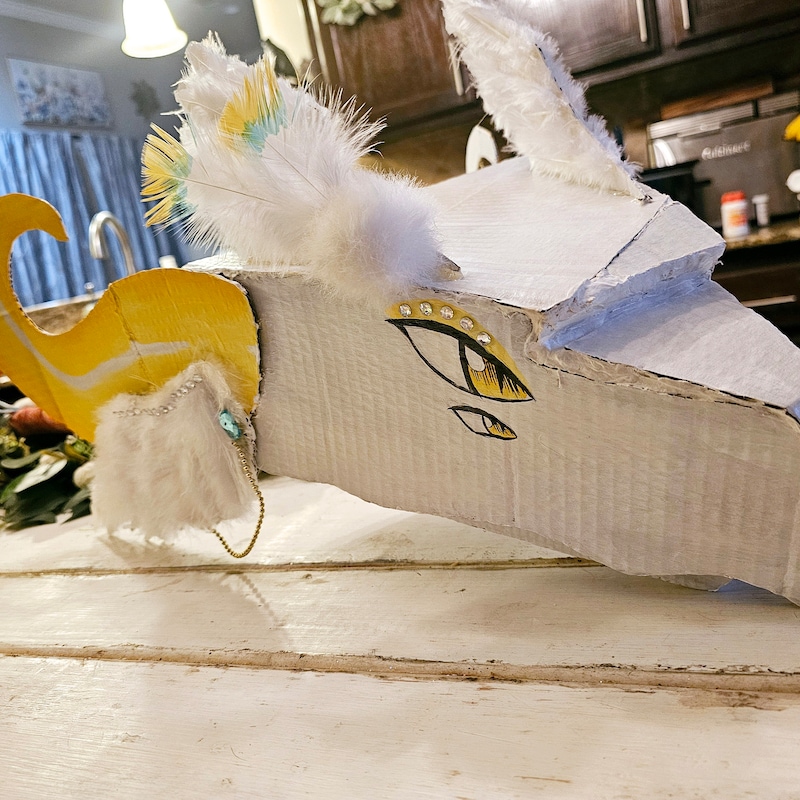 Paper Dragon Puppet - Etsy