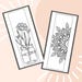 Color-your-own Bookmarks - Etsy