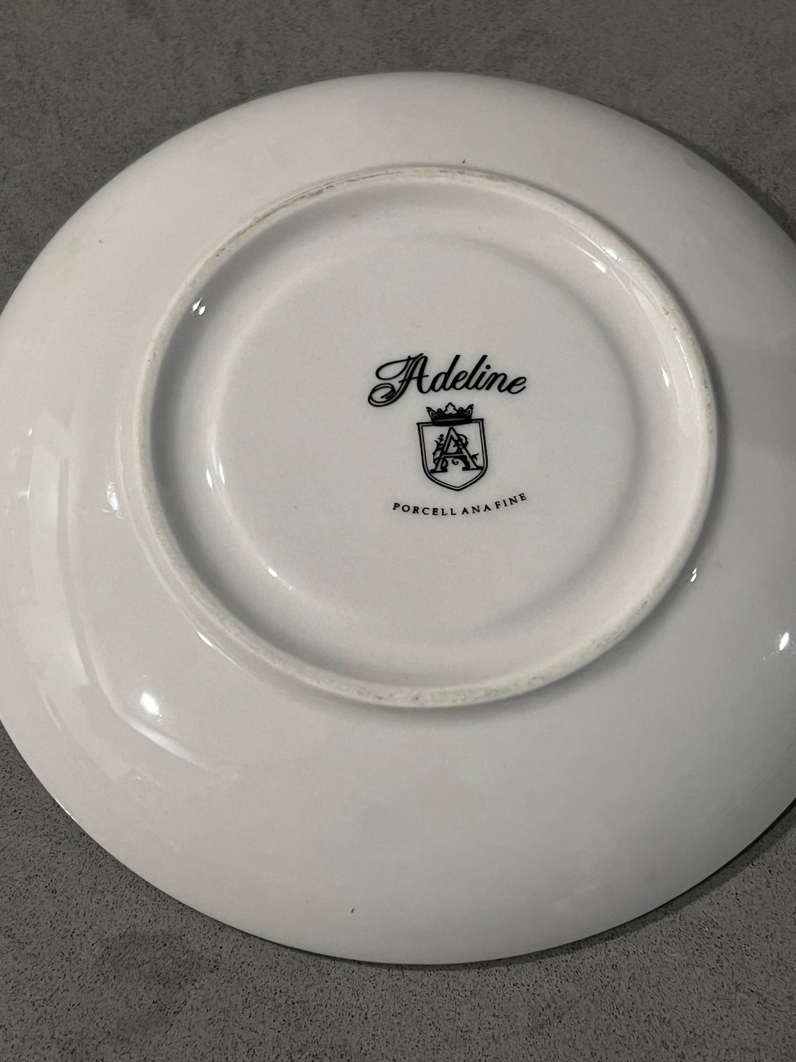 Adeline Vintage Teapot and Saucer Set - Etsy