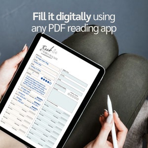 Book Series Tracker Printable Template, Book List, Reading Tracker ...