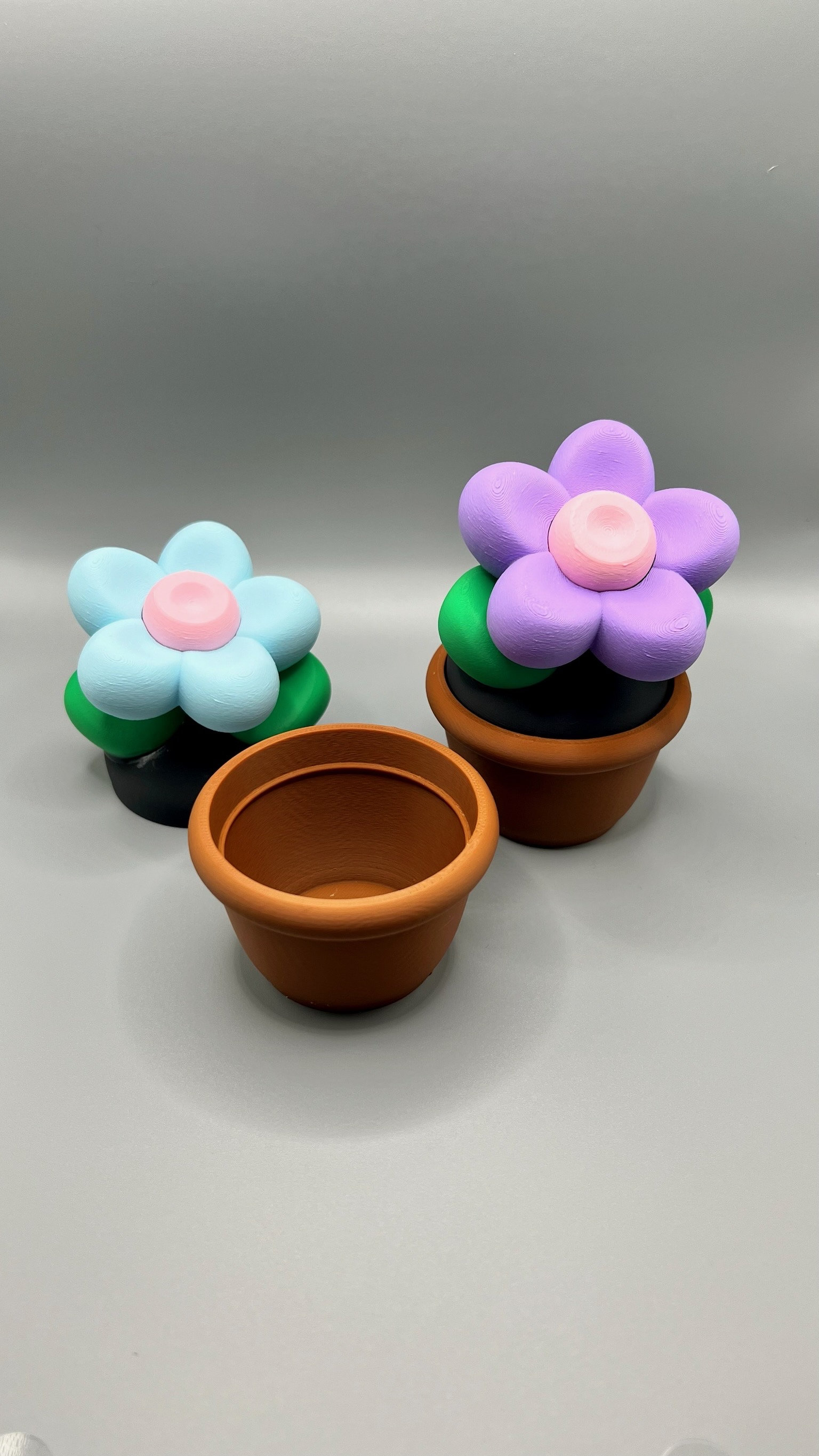 3D Printed Flower Pot Container - Etsy