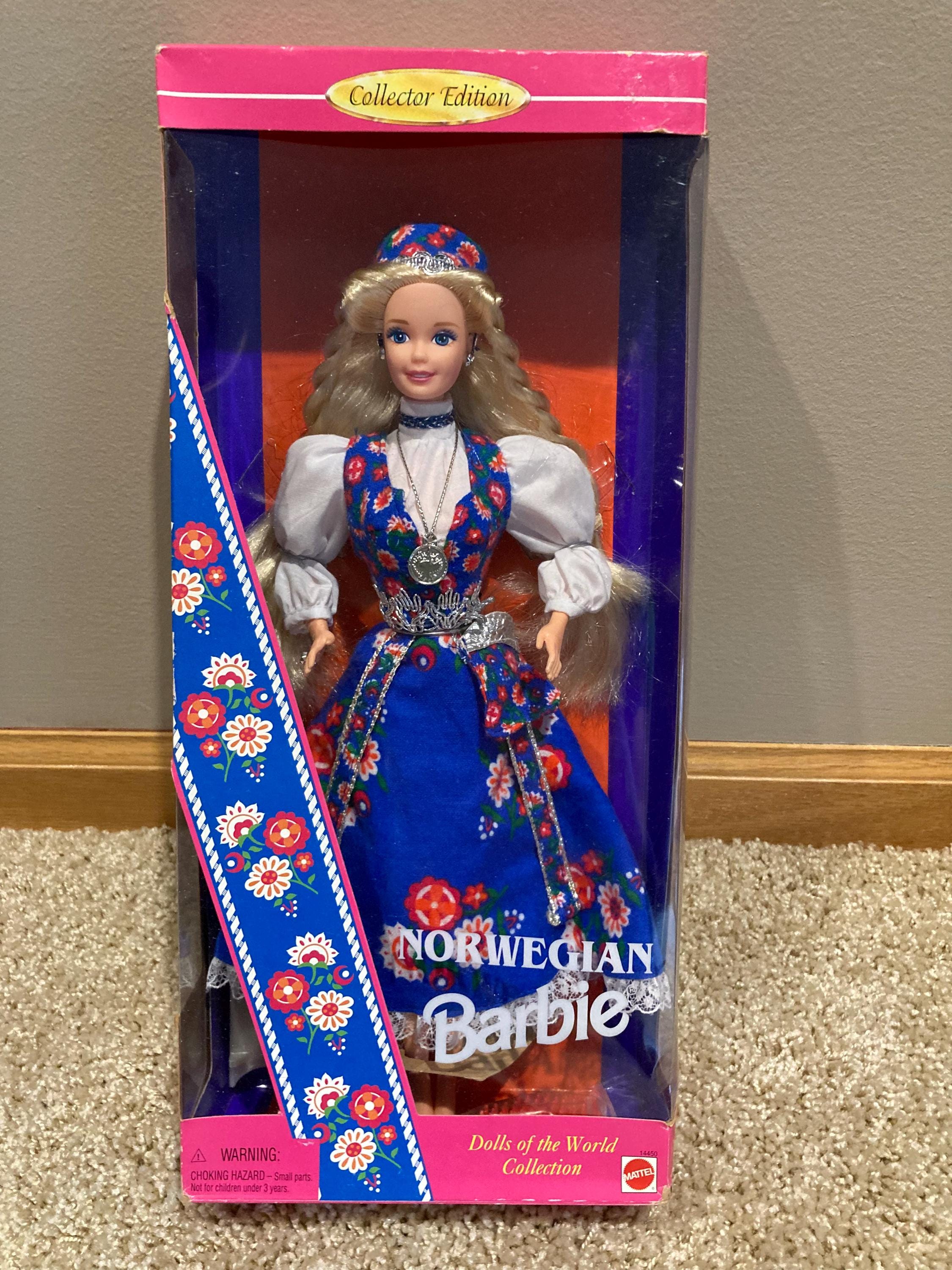 Mattel Norwegian Barbie - Etsy