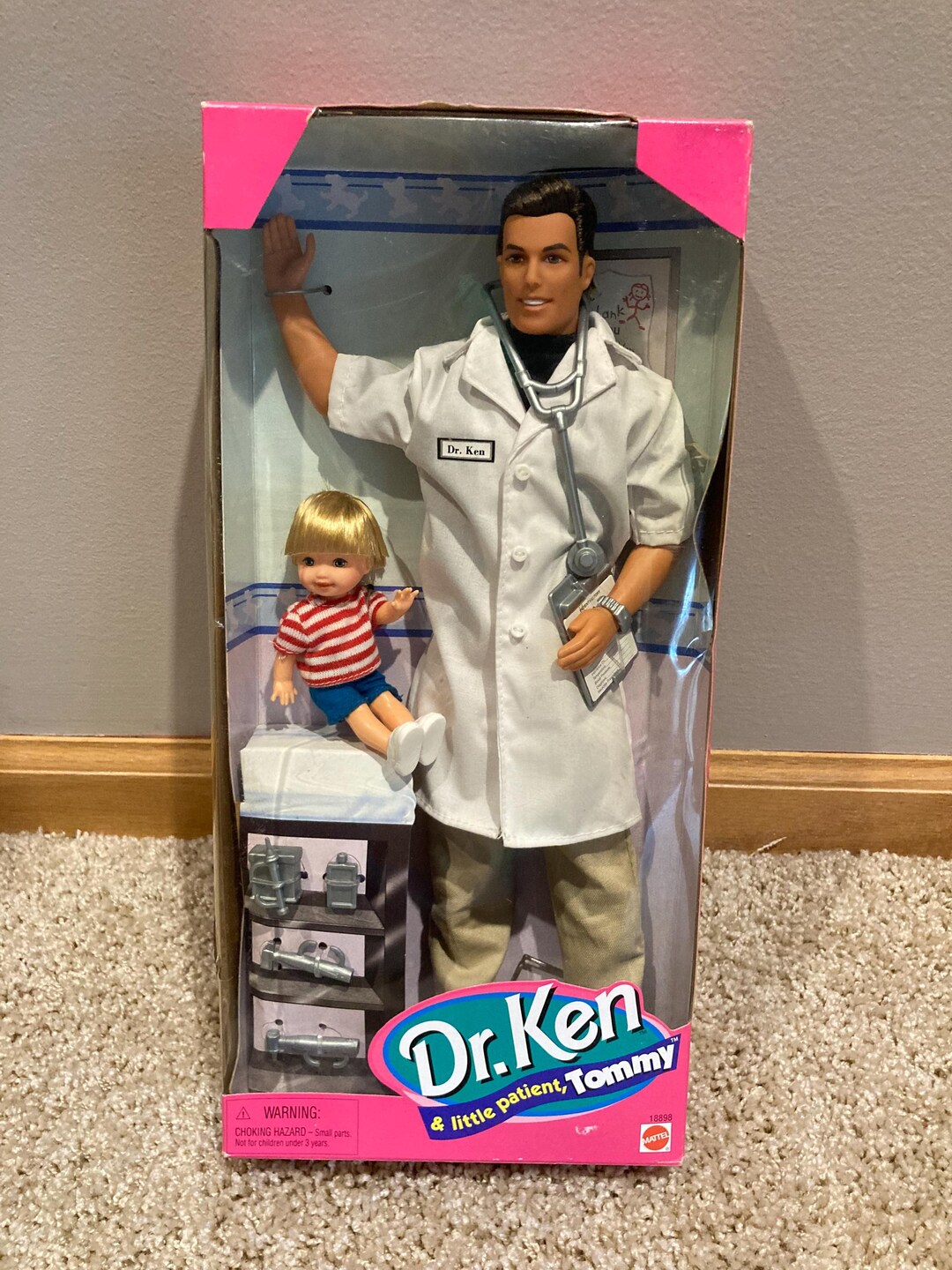 Mattel Dr. Ken & Little Patient Tommy From Barbie World - Etsy