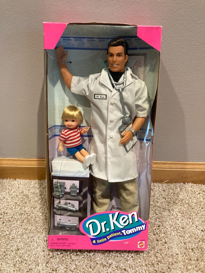 Mattel Dr. Ken & Little Patient Tommy From Barbie World - Etsy