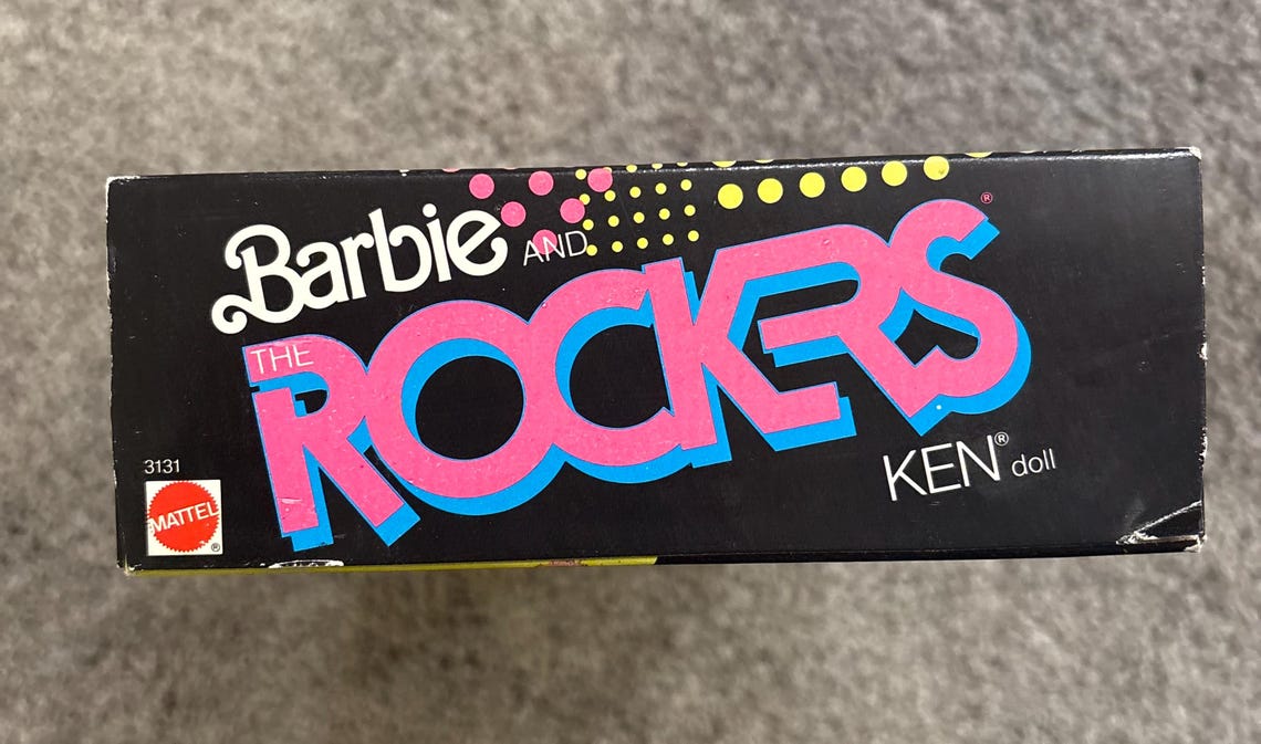 Mattel Barbie and the Rockers Ken Doll - Etsy