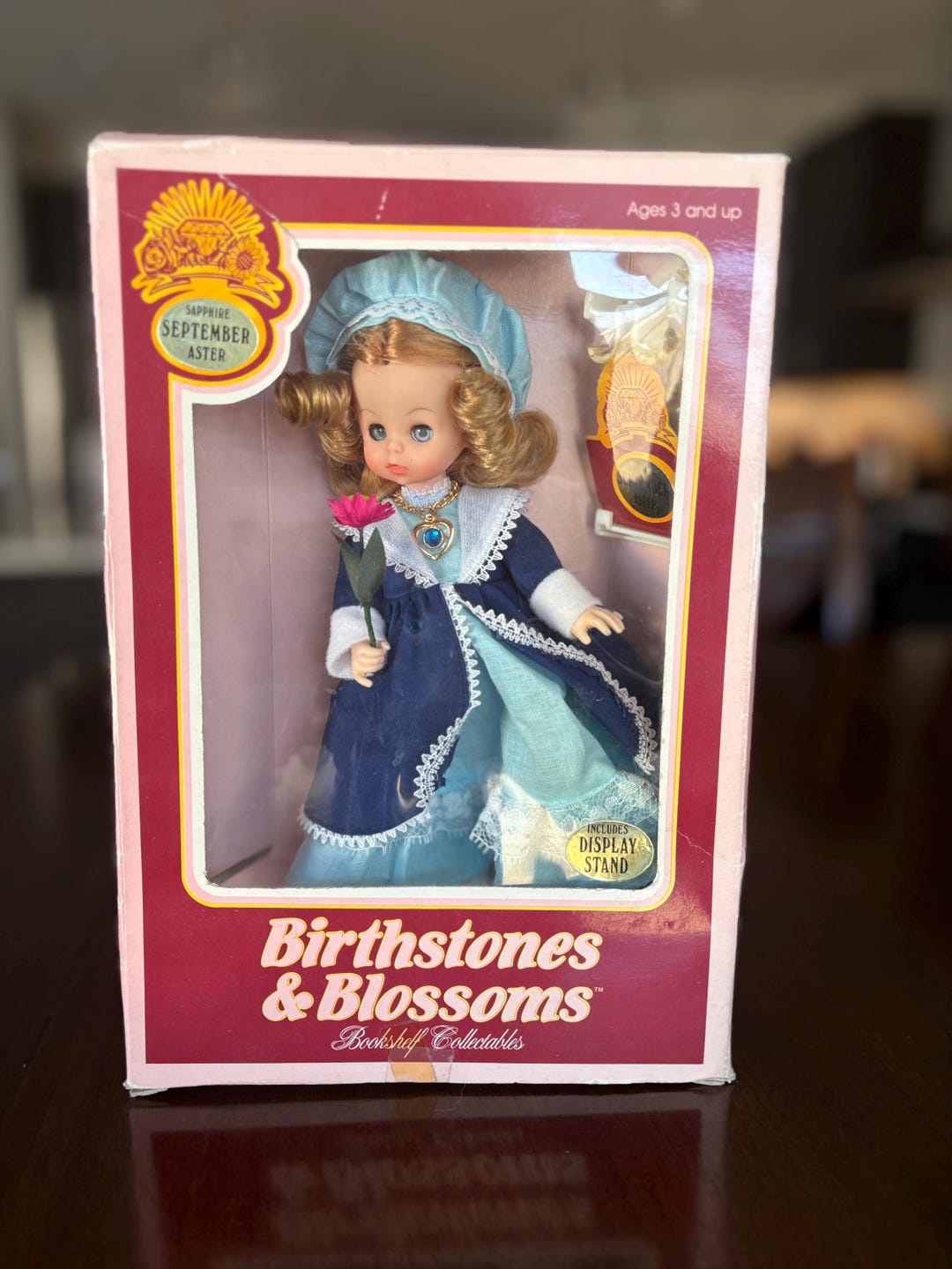Birthstones and Blossoms - Sapphire September Aster Doll - Etsy