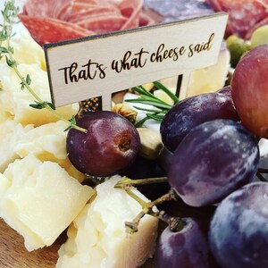 Charcuterie Picks | Cheese Picks | Cheese Labels | Charcuterie Labels ...