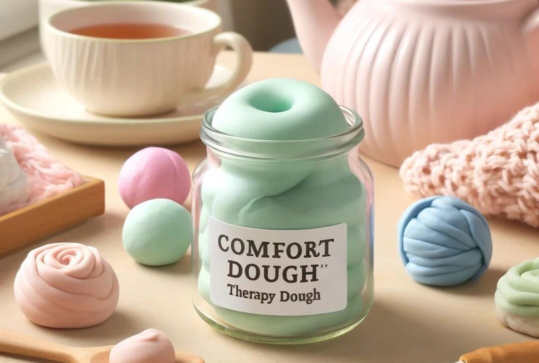 Handcrafted Therapy Play Dough Kit Stress Relief Sensory Dough for ...