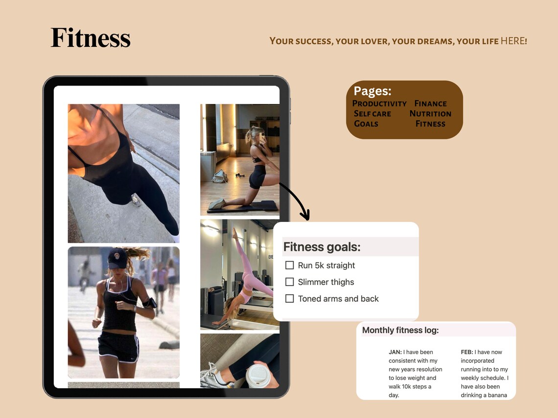 Gossip Girl Notion Template, Notion Life Planner, That Girl All in One ...