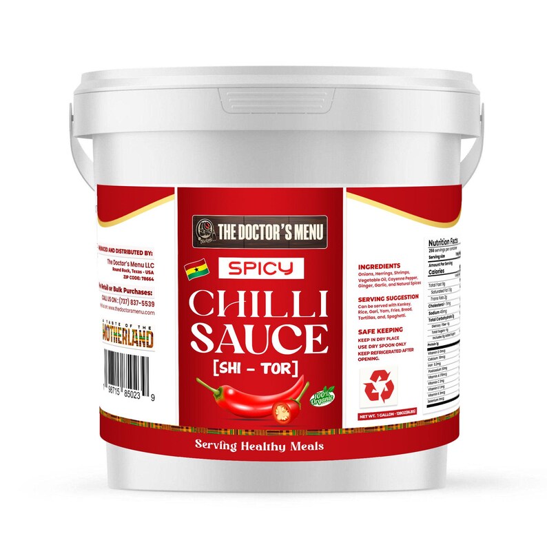 Authentic Ghanaian Shito Chilli Sauce: All Natural, Spicy Shrimp - Etsy