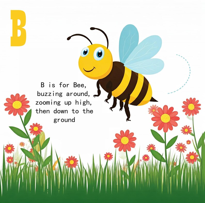 The ABC Alphabet Rhyming Storybook for Children - Etsy