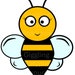Cute Digital PNG Beatrice Bee Images 4 Transparent Background. Use in ...